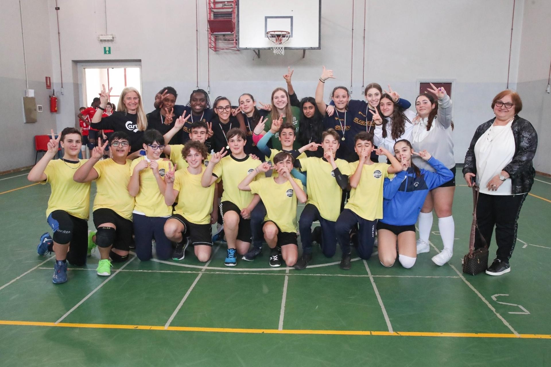 PALLAVOLO Titoli studenteschi a Maffeo Vegio e Gandini tra le superiori ...