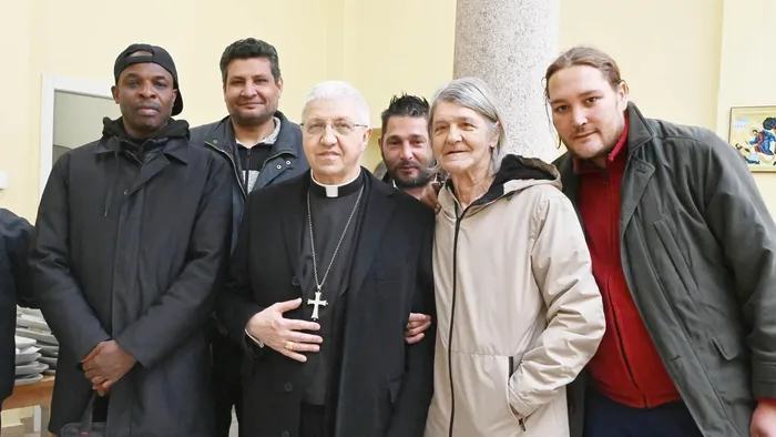 MENSA Il saluto alla mensa diocesana nel giorno di Pasqua - Rubriche Chiesa