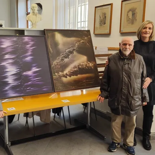 ARTE Altri due quadri di De Bernardi in biblioteca a Codogno - Cultura