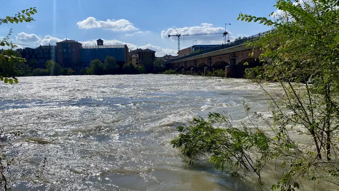 La piena dell’Adda a Lodi: il livello del fiume è in discesa. L ...