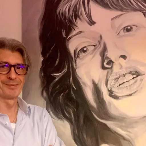 Fabio Ferrari porta sulla tela i volti iconici della musica rock - Cultura