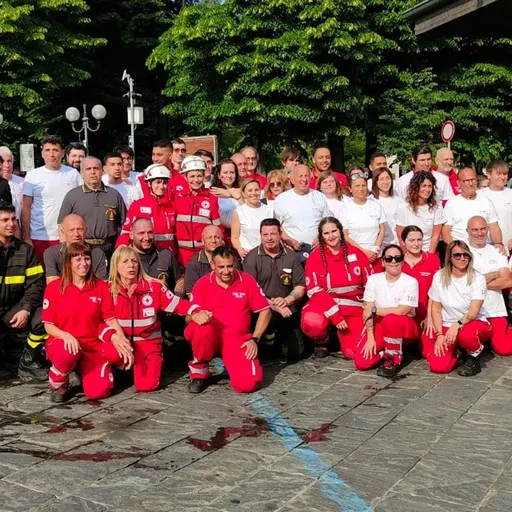 CODOGNO La Croce rossa in festa: bagno di folla in centro - Cronaca