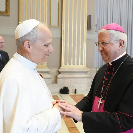Il vescovo di Lodi incontra Papa Leone XIV