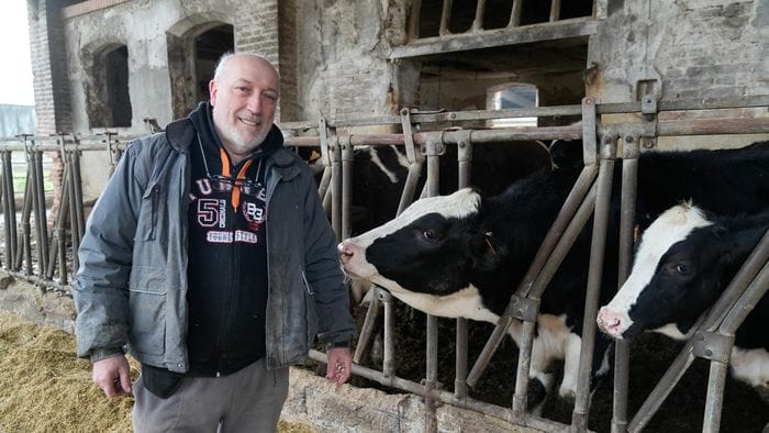 Dopo 50 anni di lavoro in stalla va in pensione Filippo Boffelli - Economia