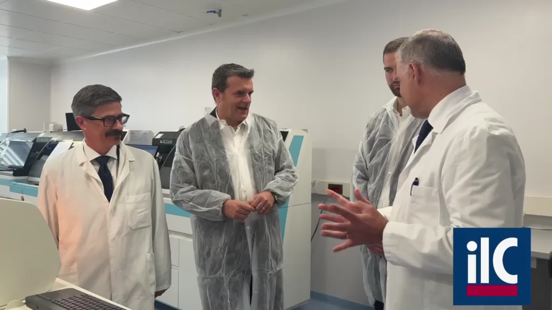 Il vicepresidente del Senato Centinaio in visita alla Technogenetics di ...