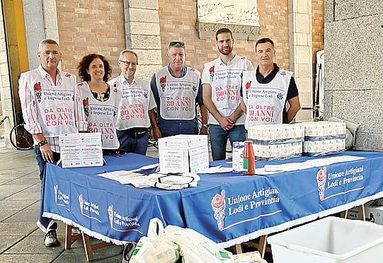 La raccolta benefica di cibo dell’Unione artigiani fa un pieno di ...