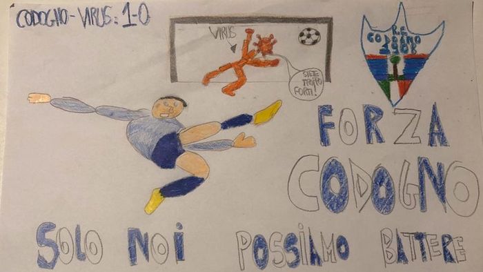 Codogno, un concorso di disegno per battere il virus