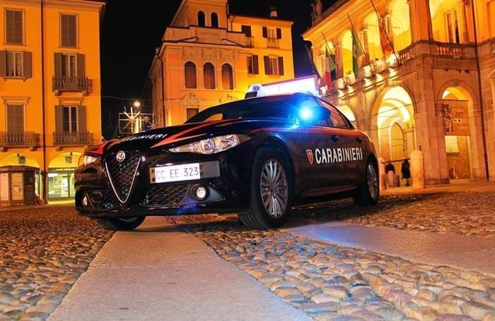 Lodi, un’Alfa Romeo Giulia per i carabinieri