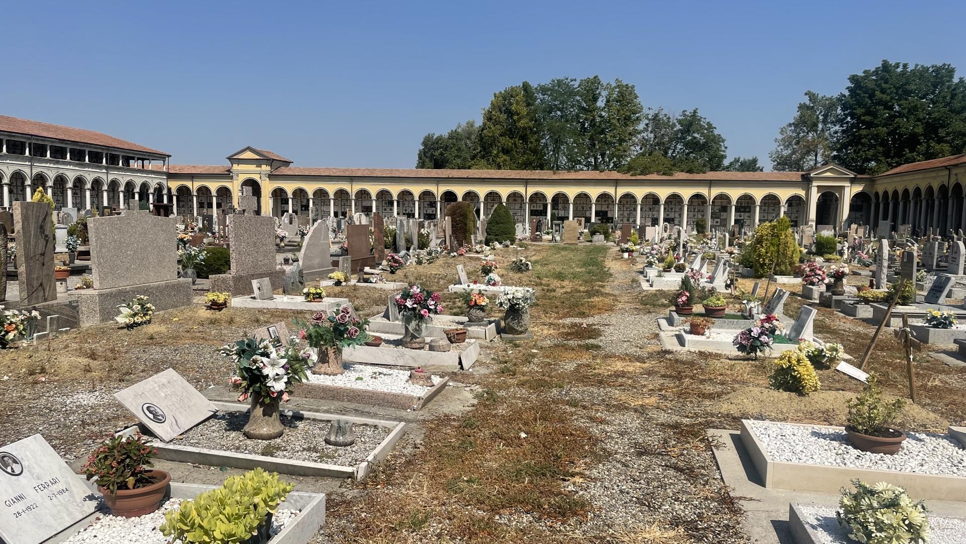 Codogno, per paura della crisi si risparmia sui defunti