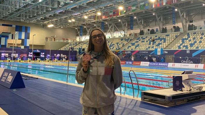 Nuoto, Paola Borrelli torna dal Perù con un argento e un bronzo - Sport