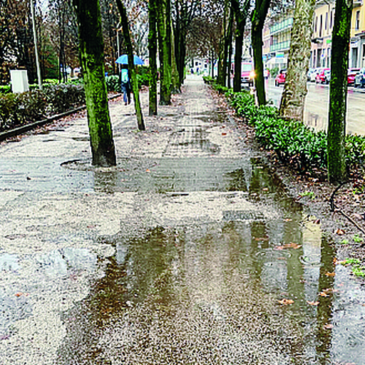 LODI Ai Passeggi la ciclabile è diventata ormai un “campo minato” - Cronaca